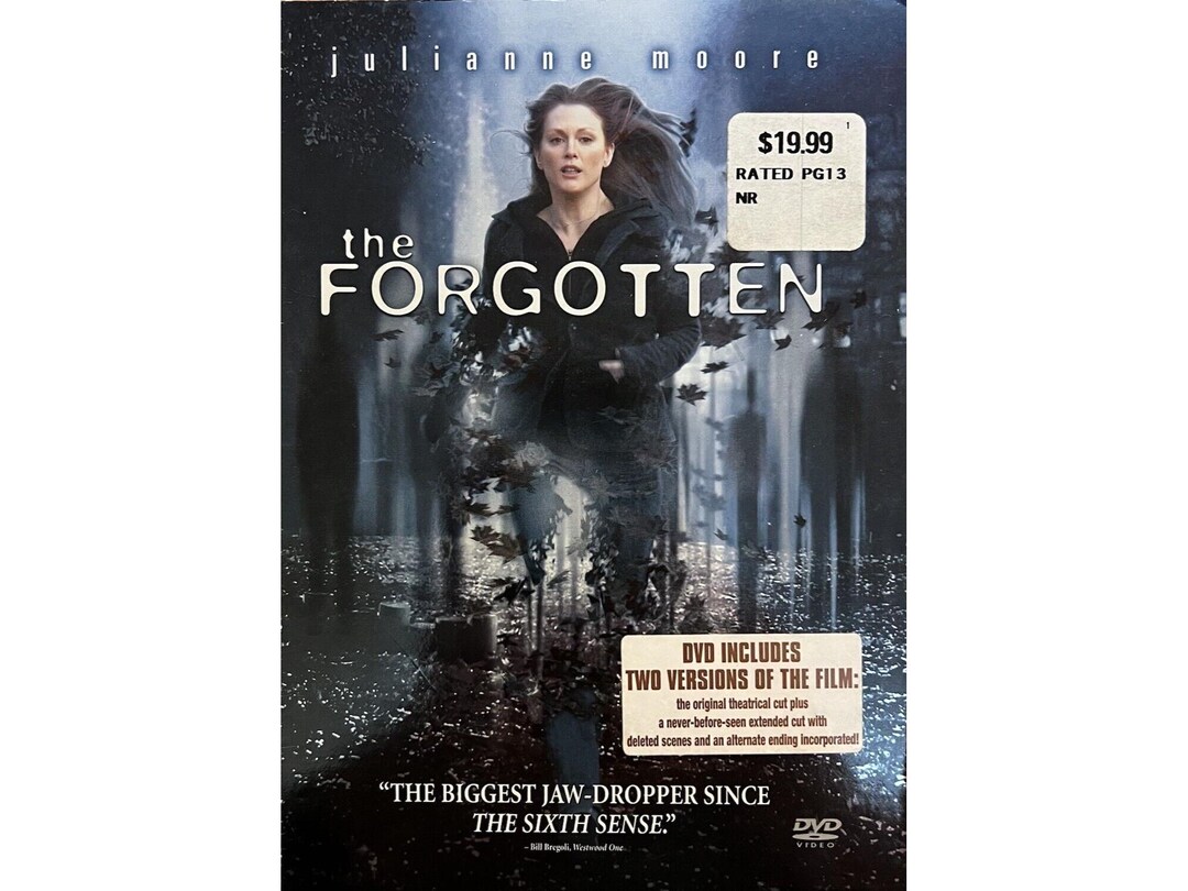The Forgotten (DVD, 2005) Julianne Moore New Sealed Slipcover - Etsy