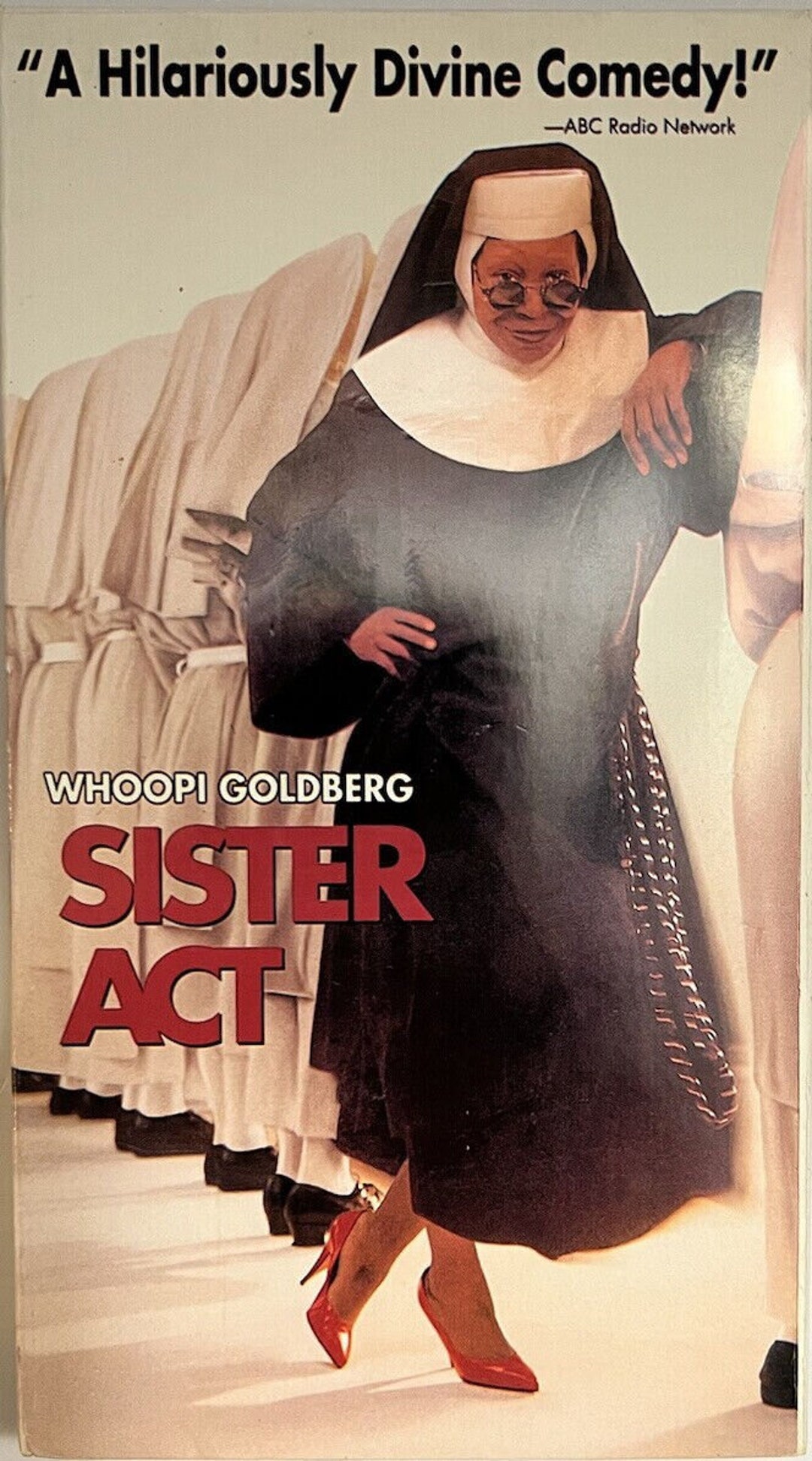 Sister Act Vhs 1992whoopi Goldberg Touchstone Like New Etsy