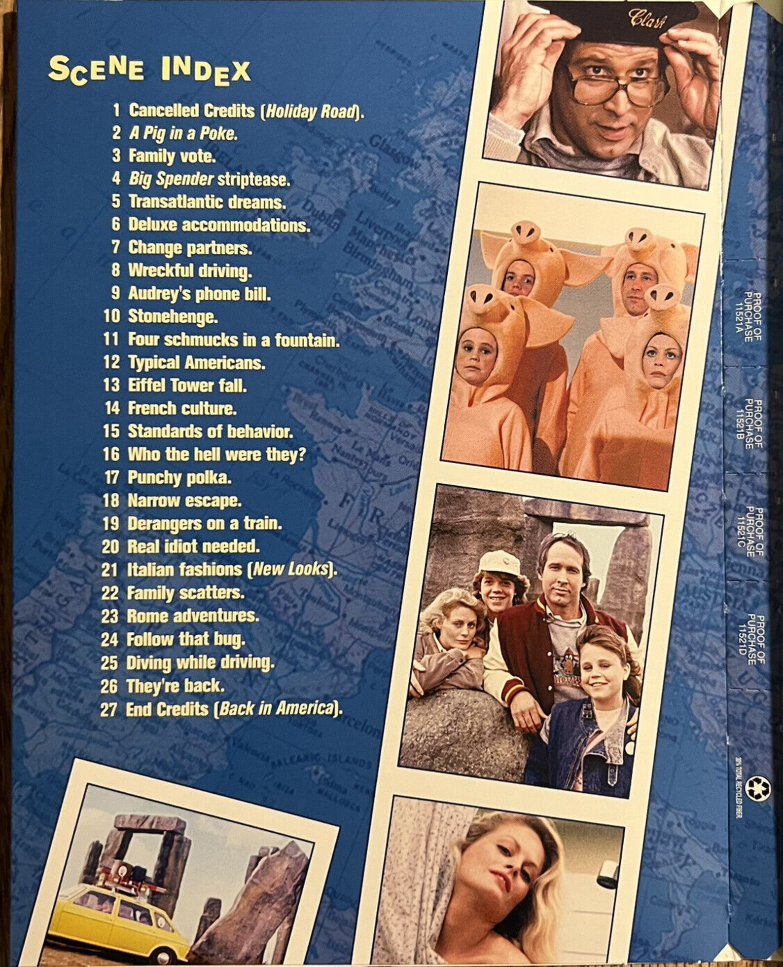 National Lampoon's European Vacation (DVD, 2002) - Etsy