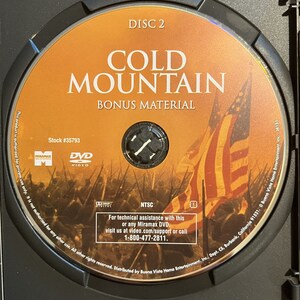 Cold Mountain DVD, 2003, Two-disc Collector's Edition - Etsy