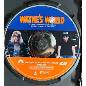 Wayne's World (DVD, 2001, Widescreen) Mike Myers, Dana Carvey, Rob Lowe ...