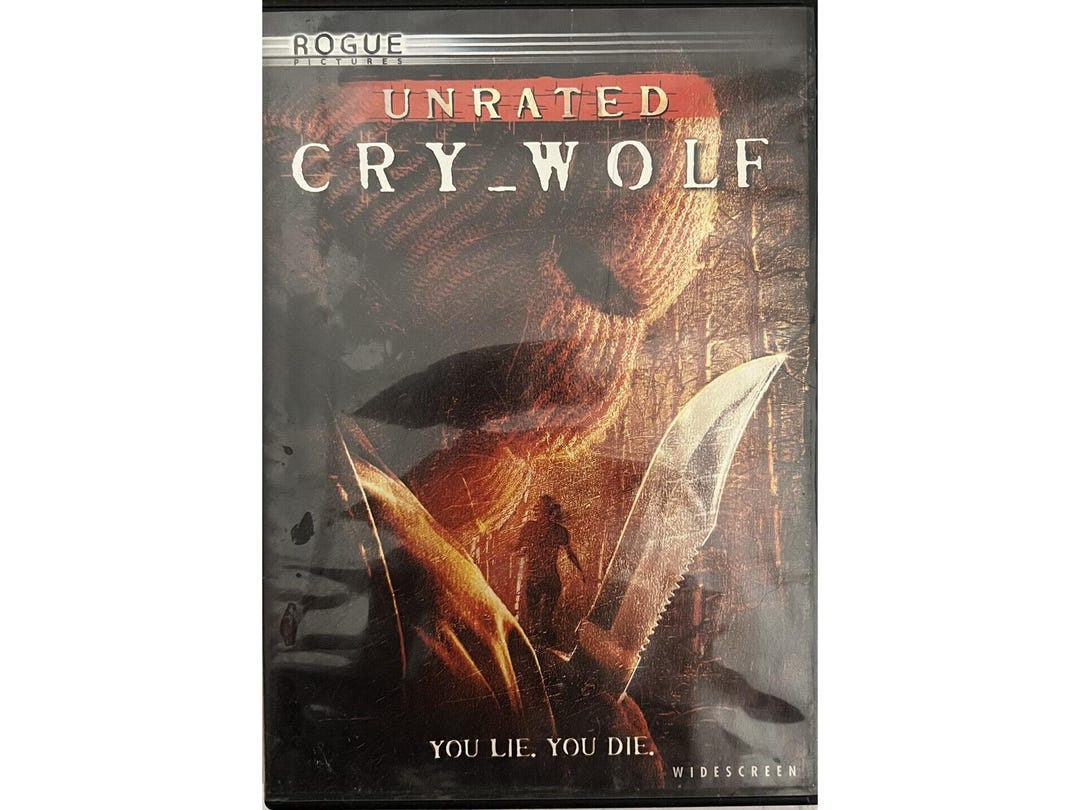Cry Wolf (DVD, 2005, Unrated Widescreen Edition) - Etsy
