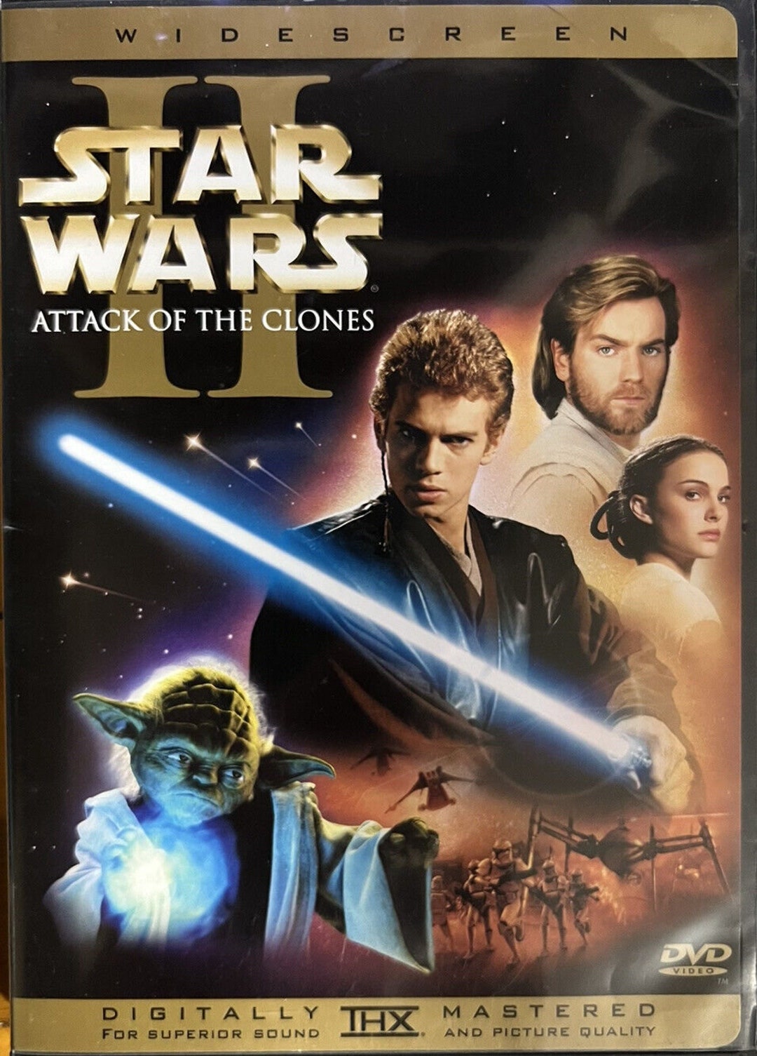 Star Wars Episode II: Attack of the Clones (DVD, 2002, 2-disc Set ...