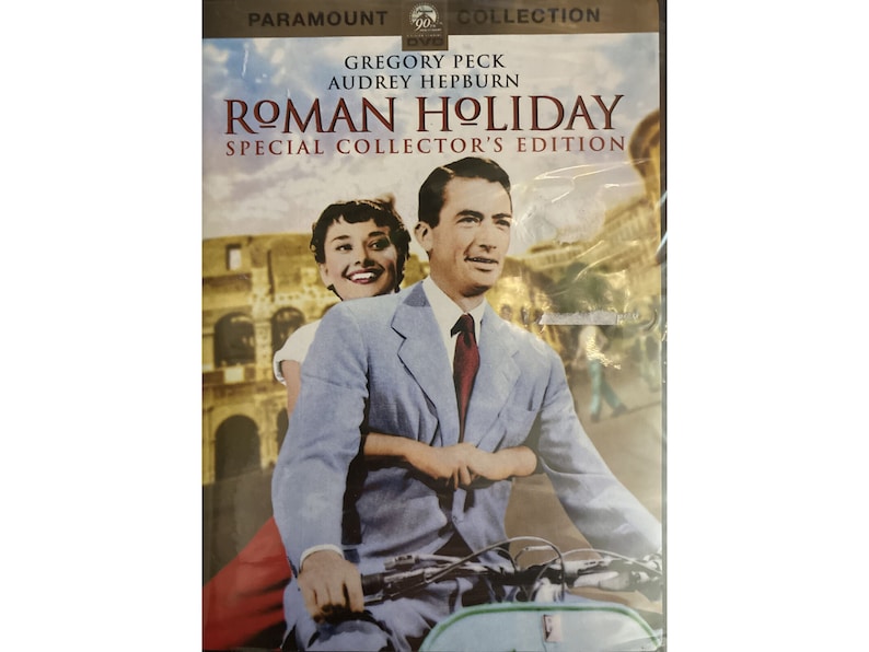 Roman Holiday DVD (2002) – 1953 Film Audrey Hepburn Gregory Peck ...