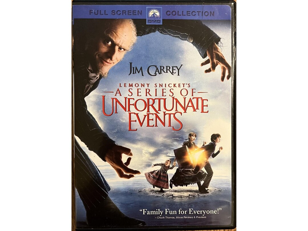 Lemony Snicket's A Series of Unfortunate Events (DVD. 2005, Full Screen ...
