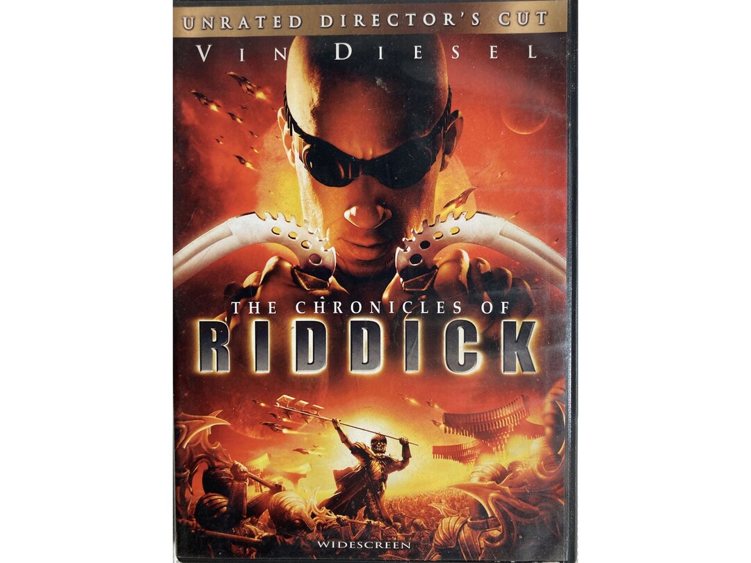 The Chronicles of Riddick (DVD, 2004, Widescreen Unrated Director's Cut) - Etsy