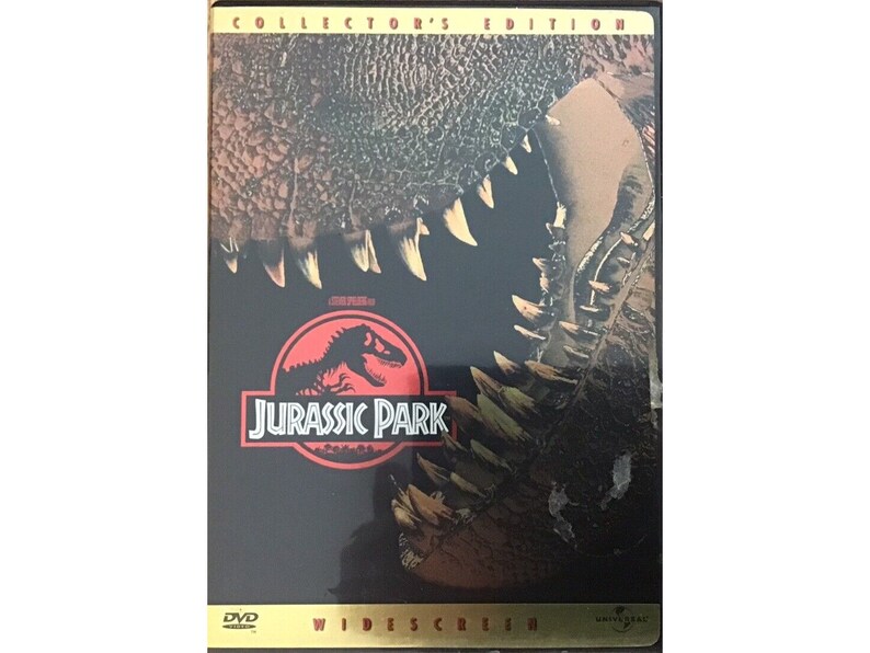 Jurassic Park DVD, 2000, Widescreen Collectors Edition - Etsy