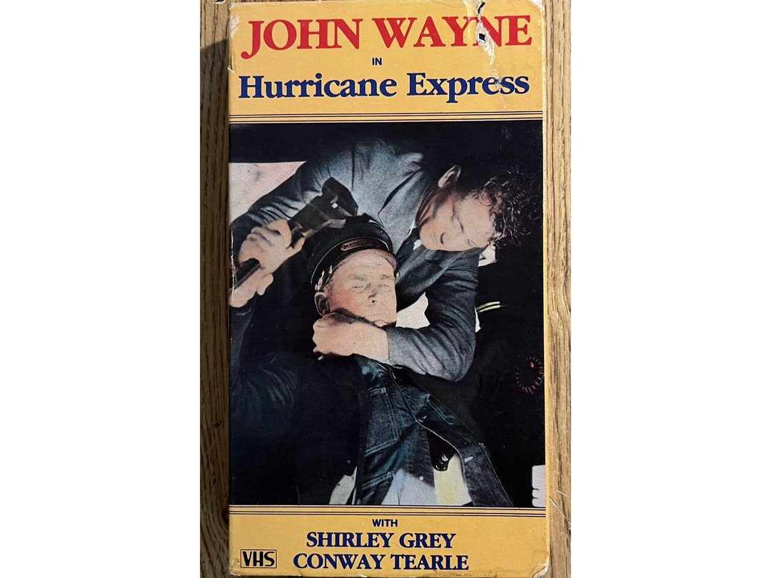 The Hurricane Express (VHS, 1984) John Wayne, Shirley Grey, Conway ...