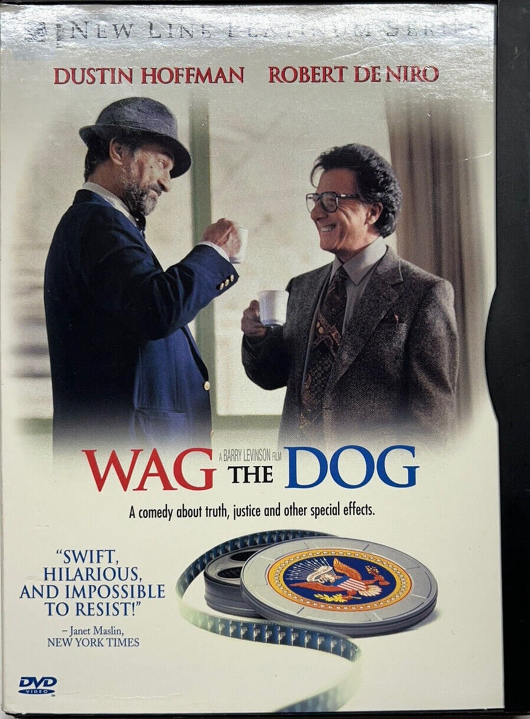 Wag the Dog (DVD, 1997) New Line Platinum Series - Like New - Etsy