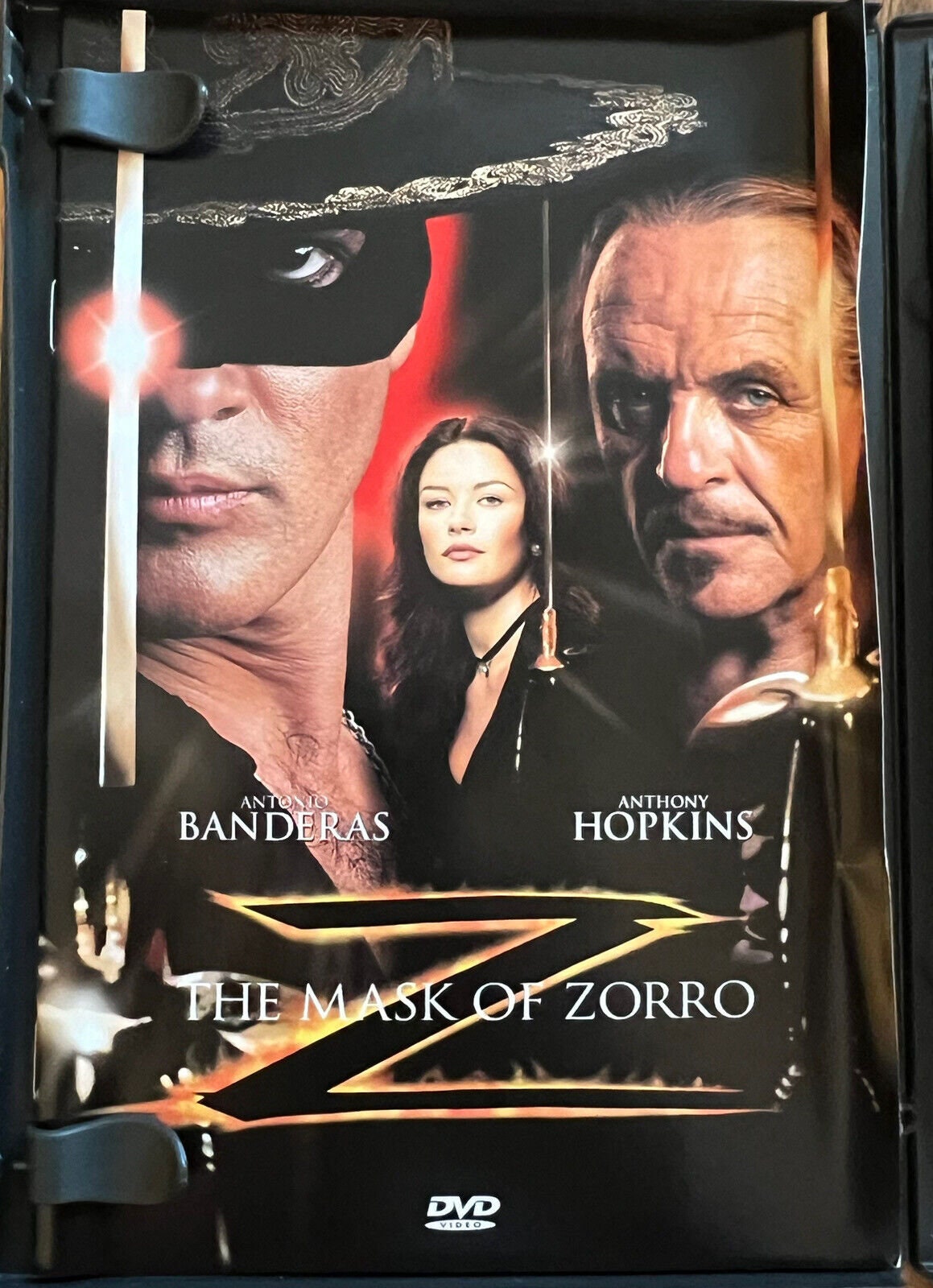 The Mask of Zorro DVD, 1998 Antonio Banderas, Anthony Hopkins - Etsy