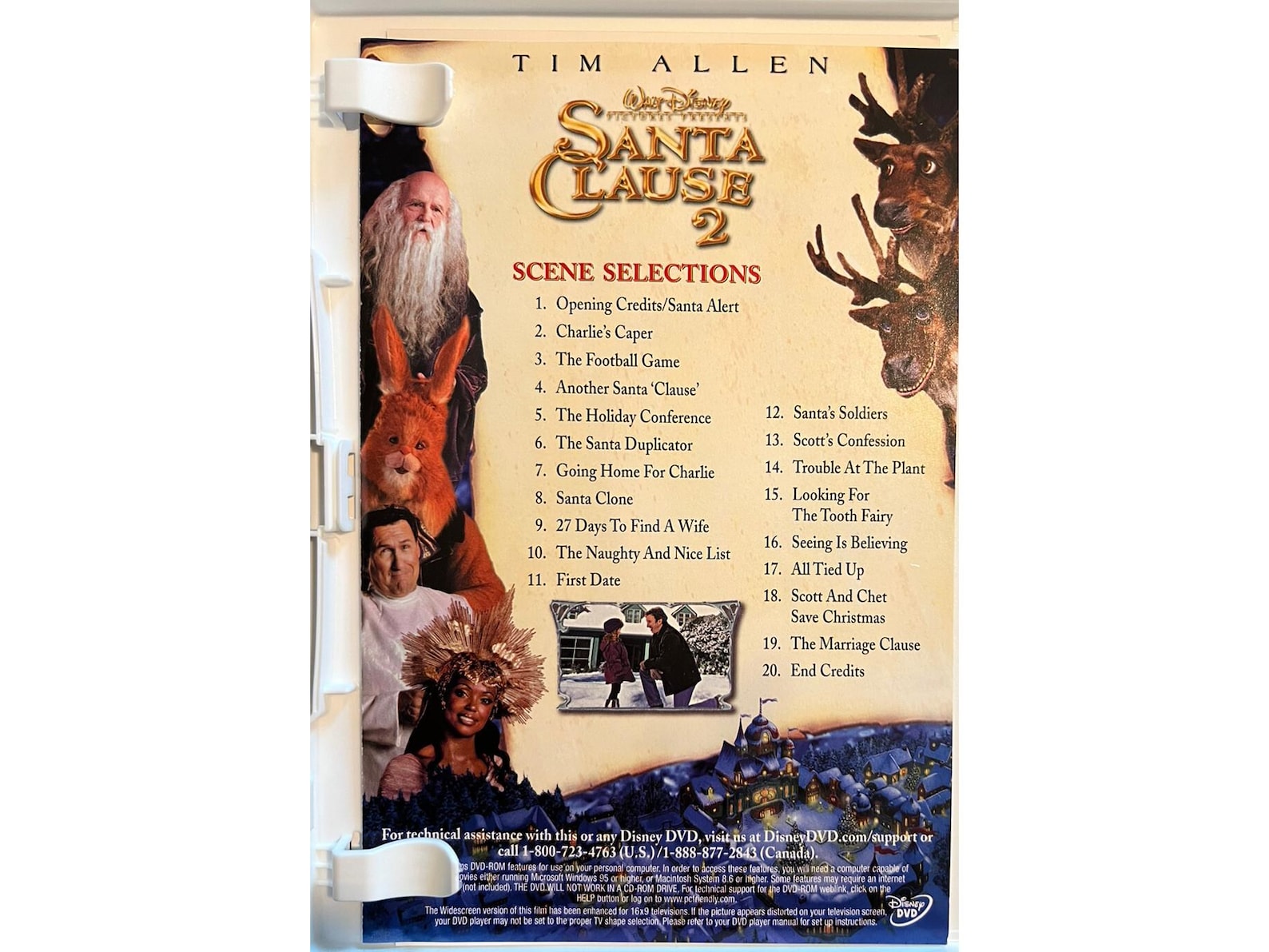 The Santa Clause 2 (DVD, 2003, Full Screen Edition) - Like New - Etsy