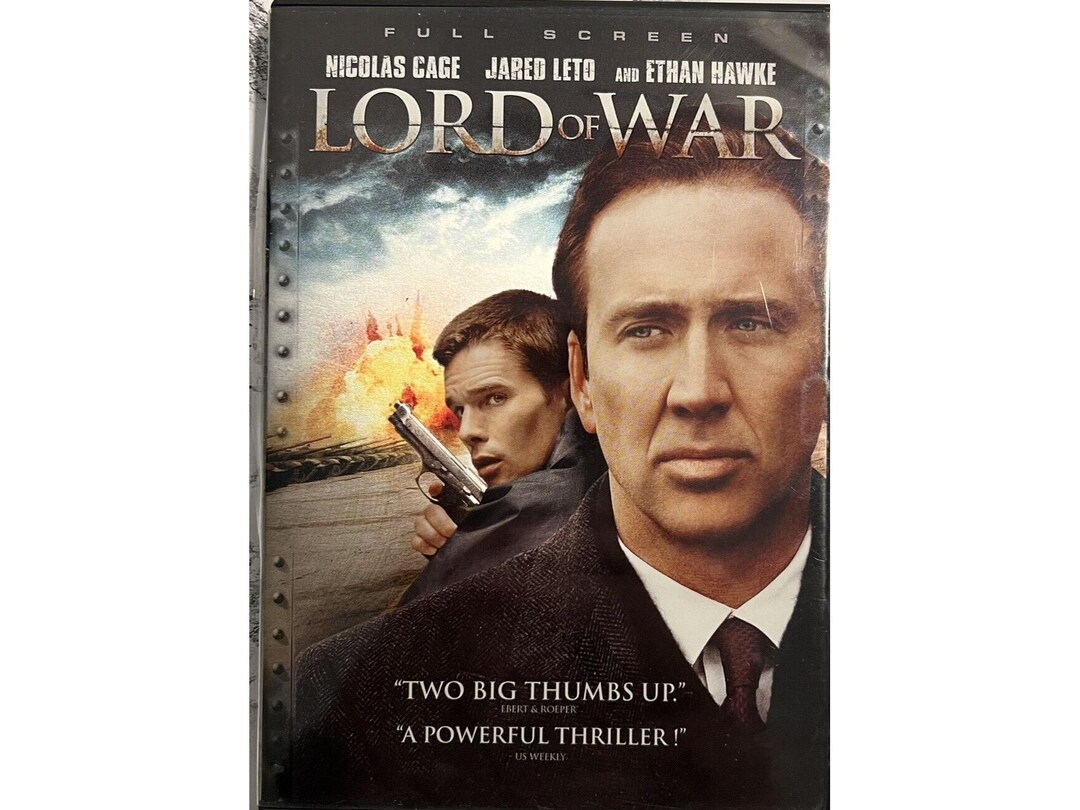 Lord of War Full Screen (DVD, 2005) Nicolas Cage, Jared Leto Very Good ...
