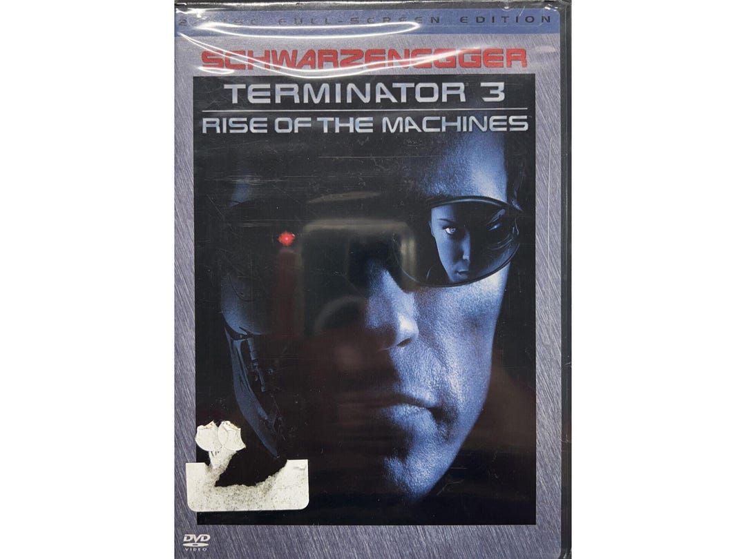 Terminator 3: Rise of the Machines (DVD, 2003, 2-disc Full Screen) New ...