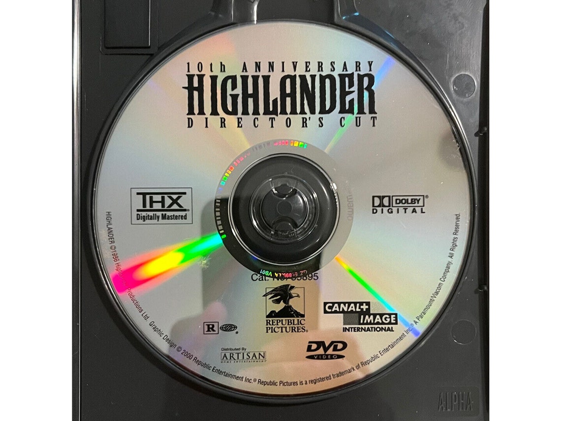 Highlander (DVD, 1997) Deluxe Collector’s Ed – Lambert, Connery, VG - Etsy