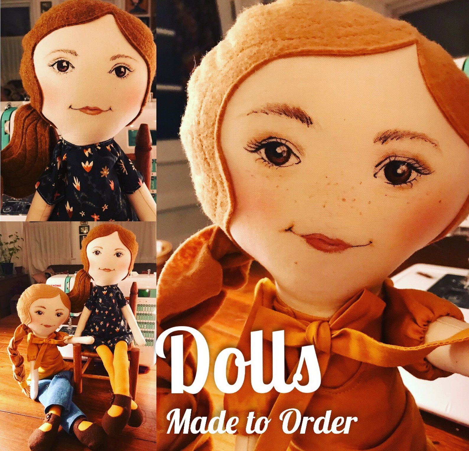 Custom Boy or Girl Rag Doll Made to Order Just for You - Etsy