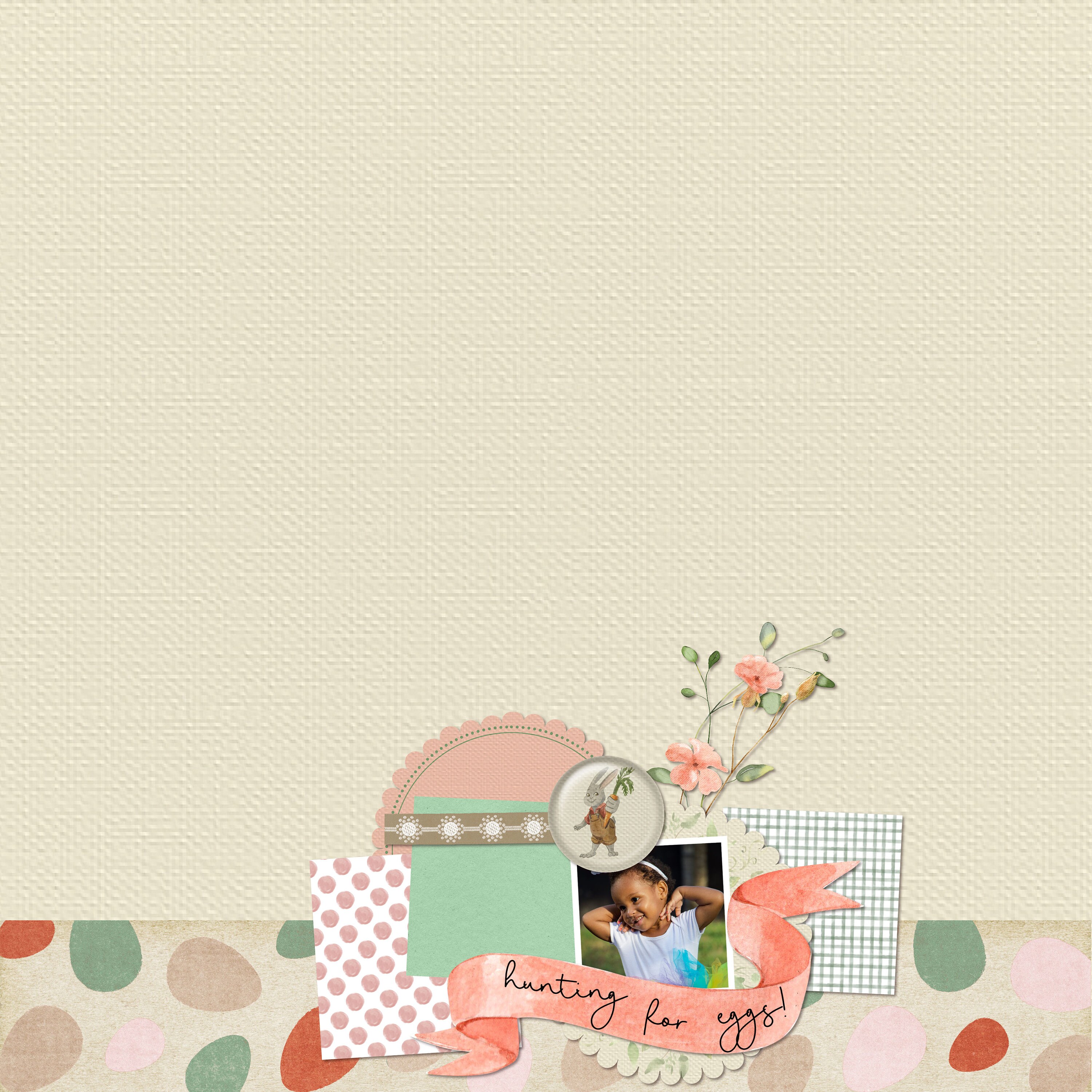 Instant Download Digital Scrapbook Kit, Digital Scrapbook ...