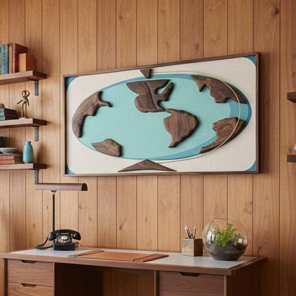 Witco World Map - Etsy