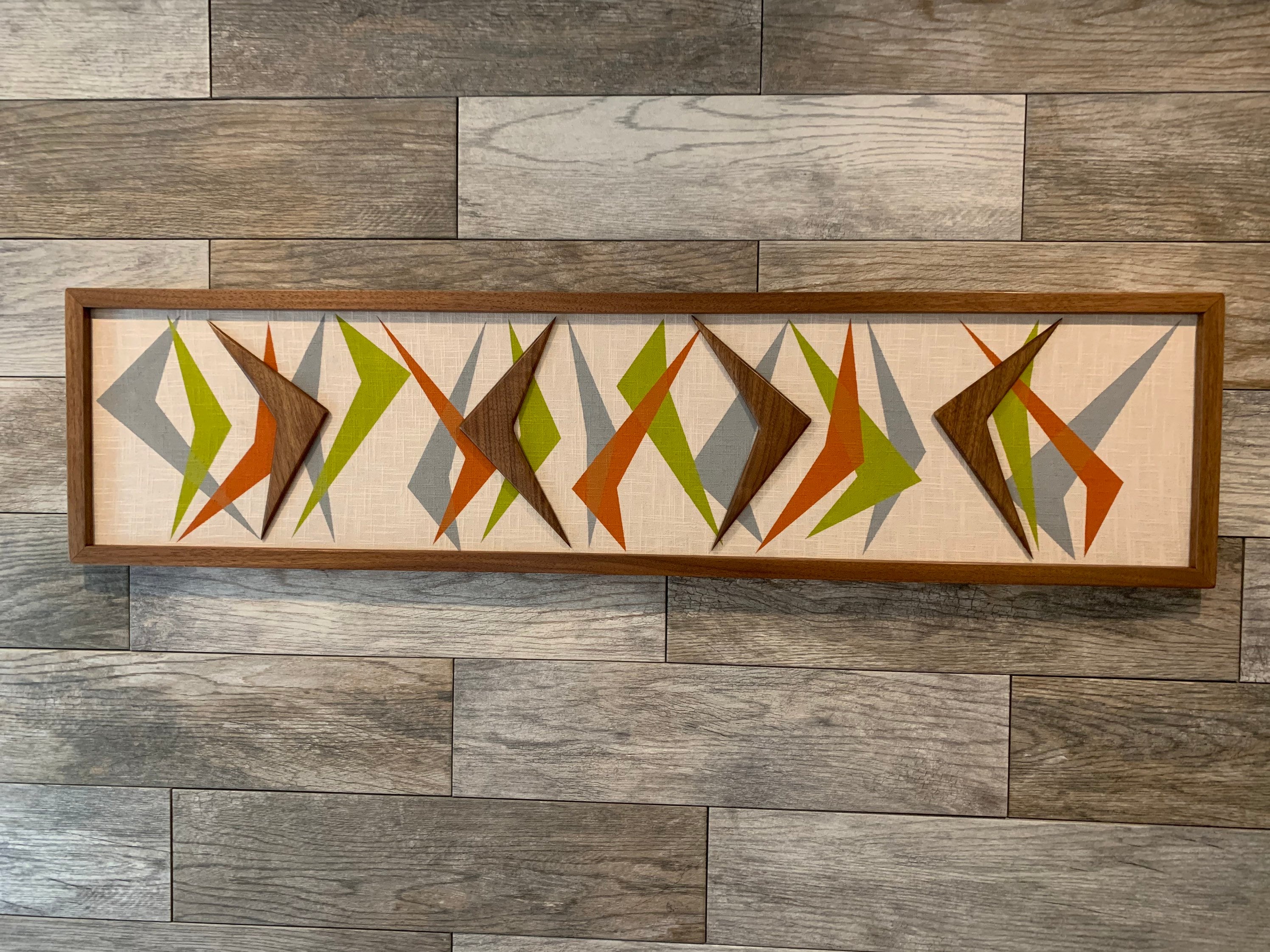 Mid Century Modern Wall Art Witco Inspired the Sydney IV - Etsy