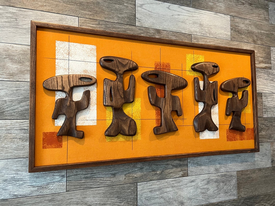 Mid Century Modern Wall Art | Witco Inspired - the Maui (48x24 ...