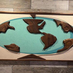 Mid Century Modern Wall Art | Witco Inspired - the Terra (50x24 ...