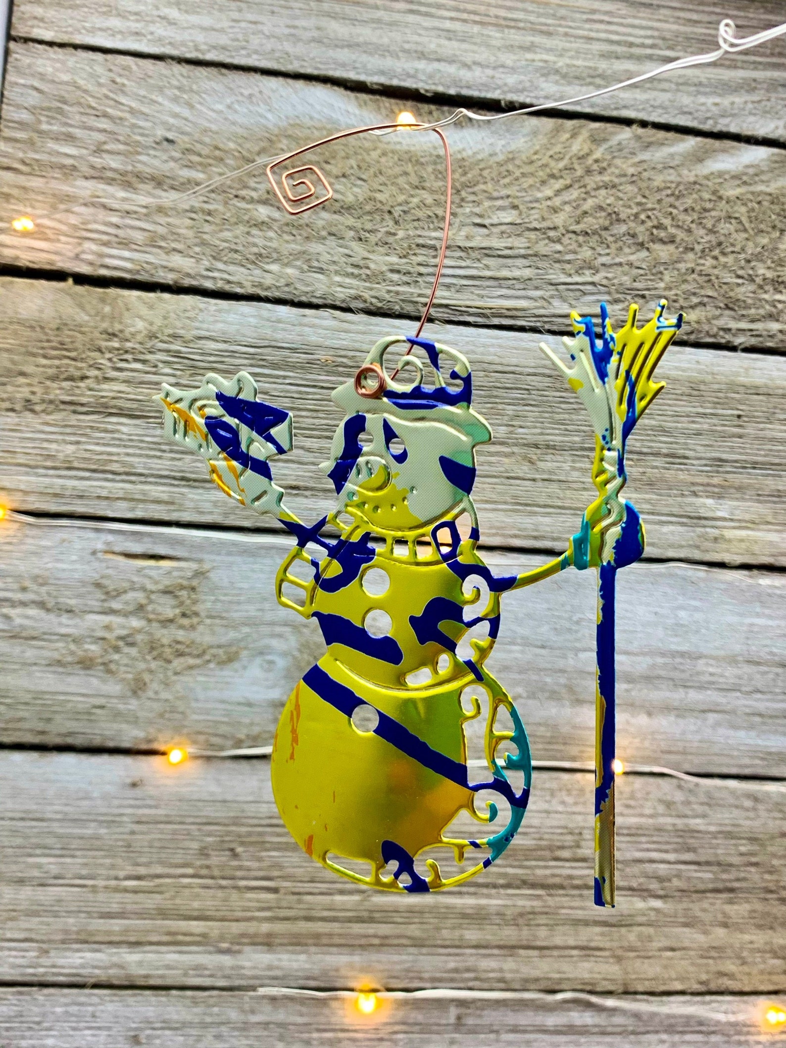 Snowman Ornament Christmas Gift Ornament Exchange Secret - Etsy