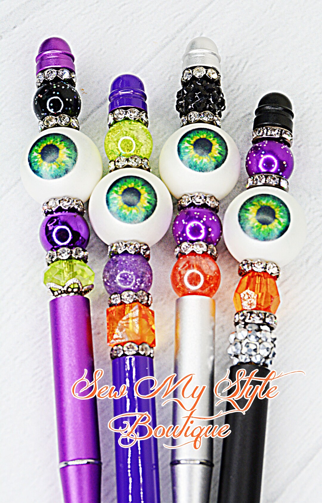 Eyeball Beaded Pen/novelty Gift Pen/coworker Gift/optometrist Gift Pens ...