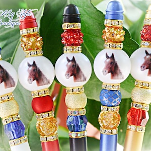 Beaded Pens/horse Pens/1st Prize Horse Pen/journal Pen/gift Pens/gifts ...