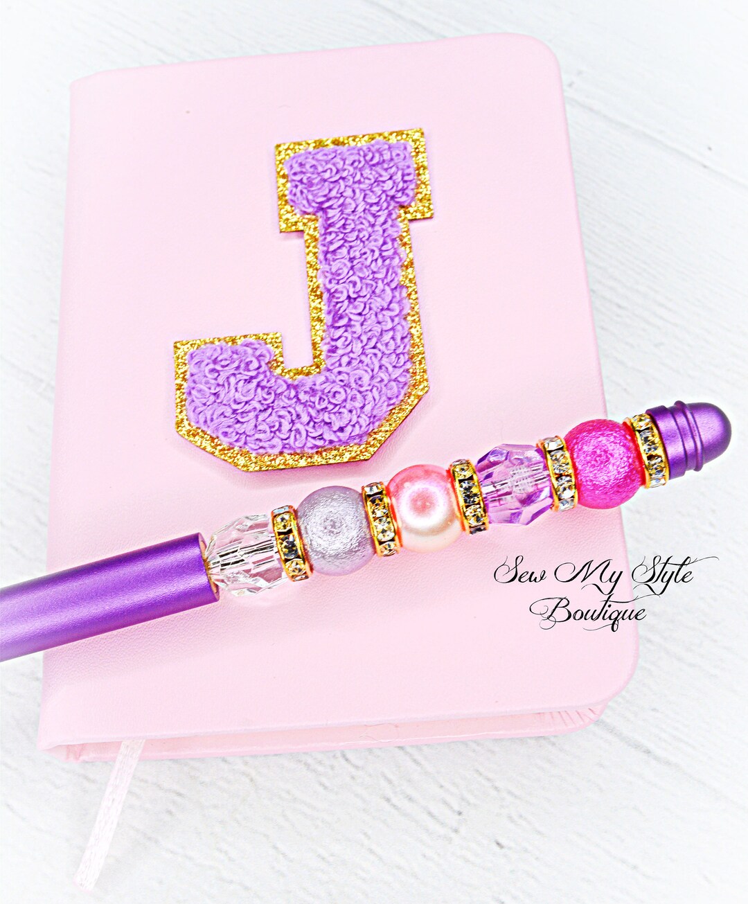 Journal Gift Set Custom Letter Initial Notebook With Pen SET Gift for ...