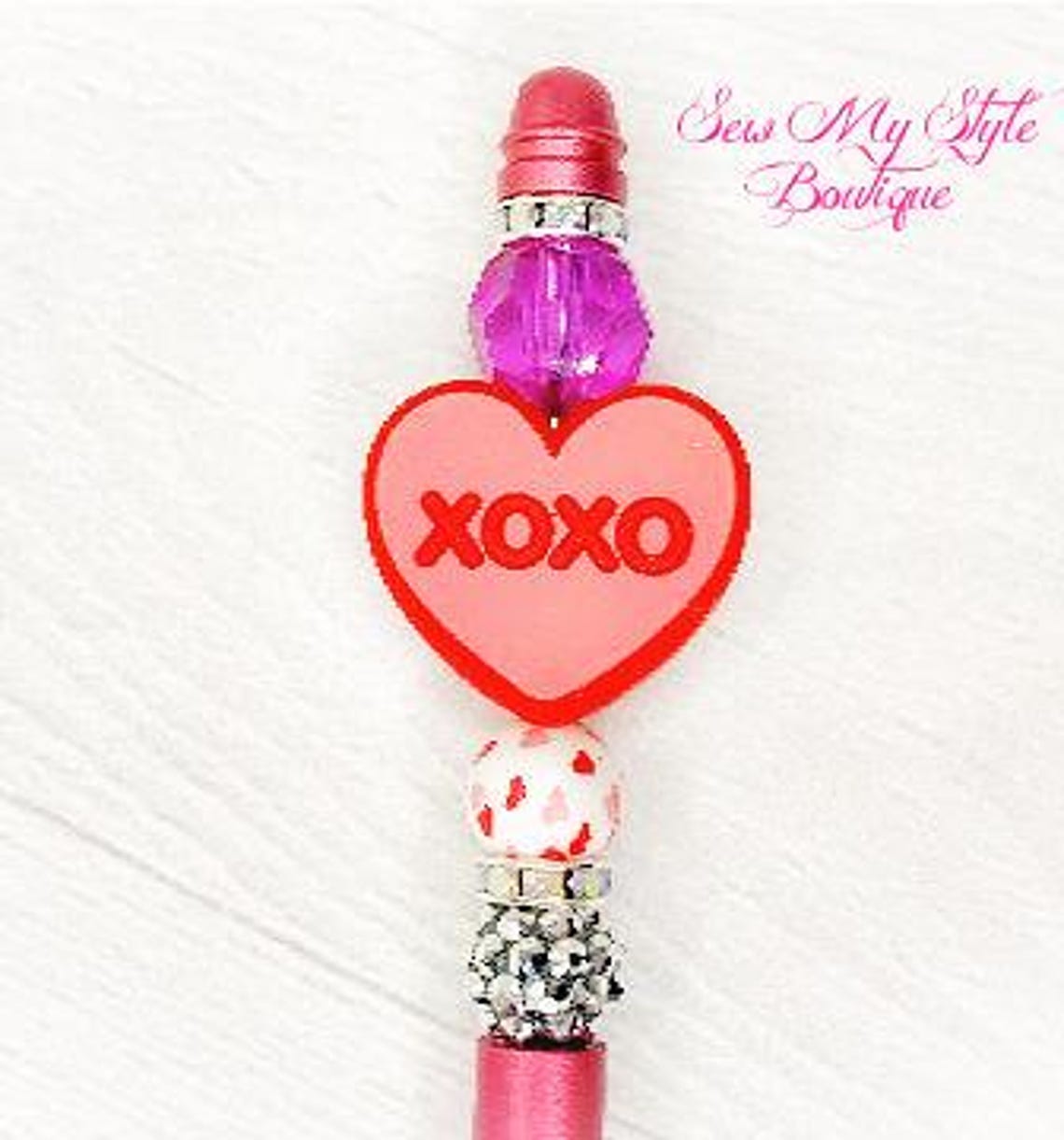 Heart Pens/valentine Heart Pens/gift for Friends/students/journal Pen ...