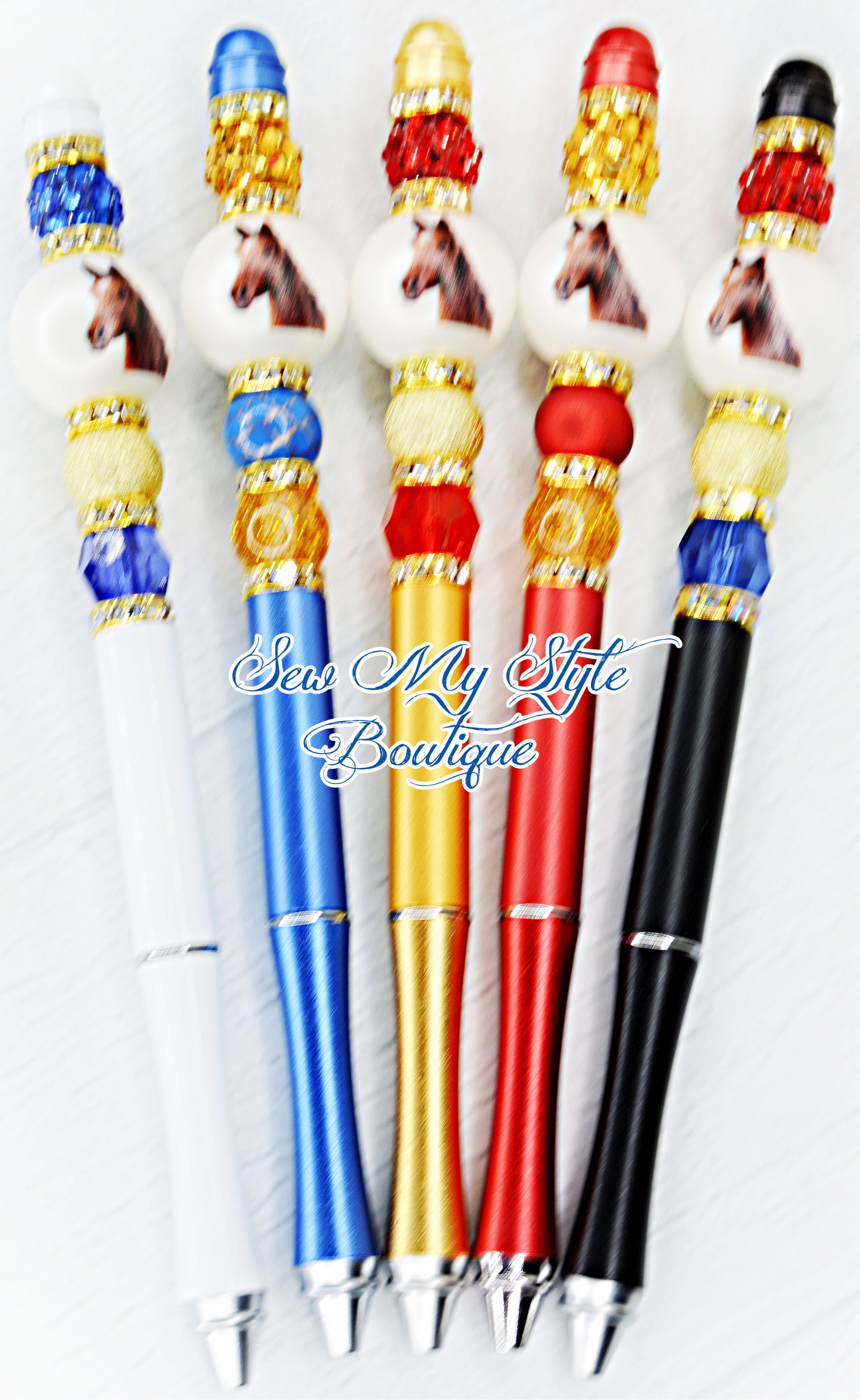 Beaded Pens/horse Pens/1st Prize Horse Pen/journal Pen/gift Pens/gifts ...