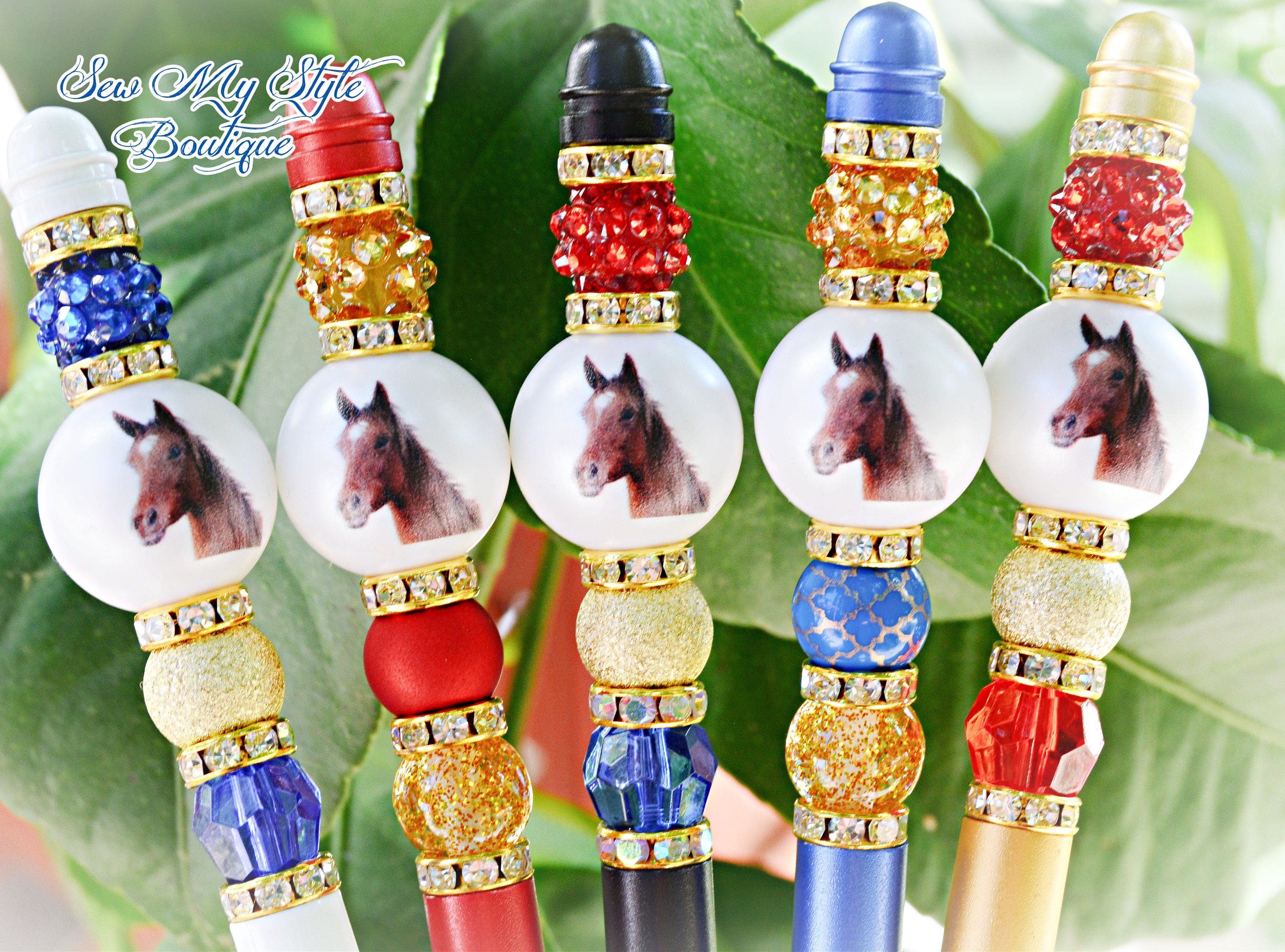 Beaded Pens/horse Pens/1st Prize Horse Pen/journal Pen/gift Pens/gifts ...