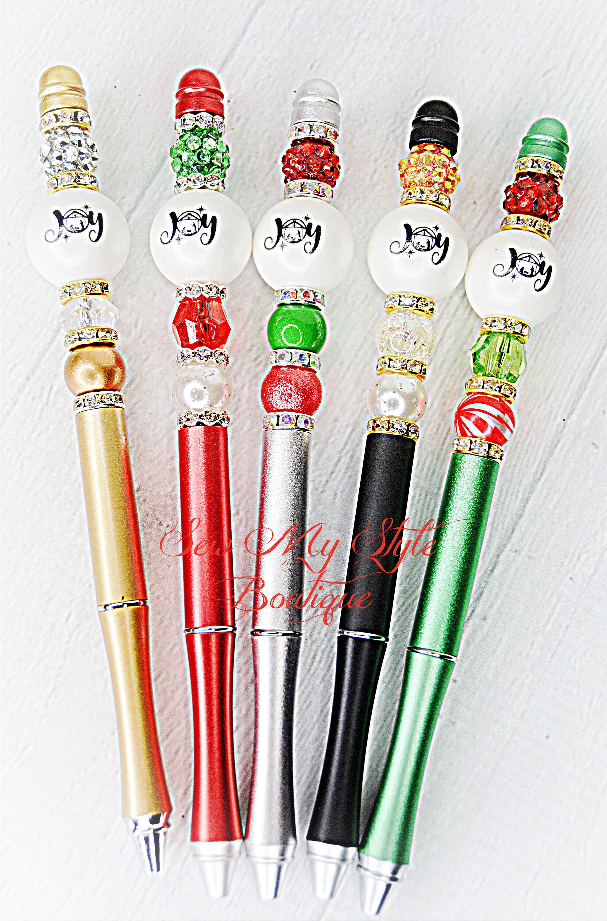 Christmas Joy Beaded Pen/gift Pen for Friends/religious/nativity/gift ...