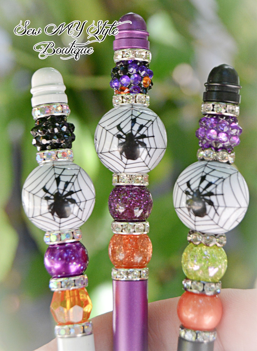 Spider Web Pen/fancy Halloween Pen/gift for Friends/novely Gift Pen ...