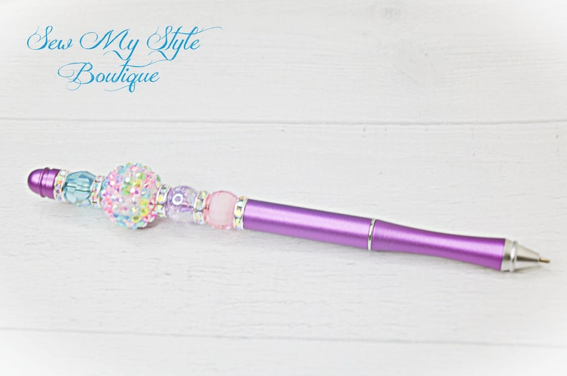Beaded Pen/spring BLING Pen/journal Pen/fancy Pen/gift Pen/gift Pen Set ...