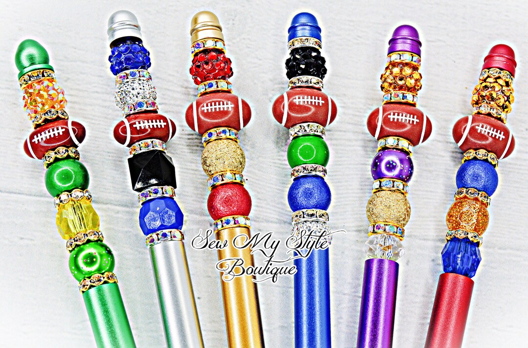 Football Pens/choose TEAM Colors/football Party Favors/gift for Friends ...