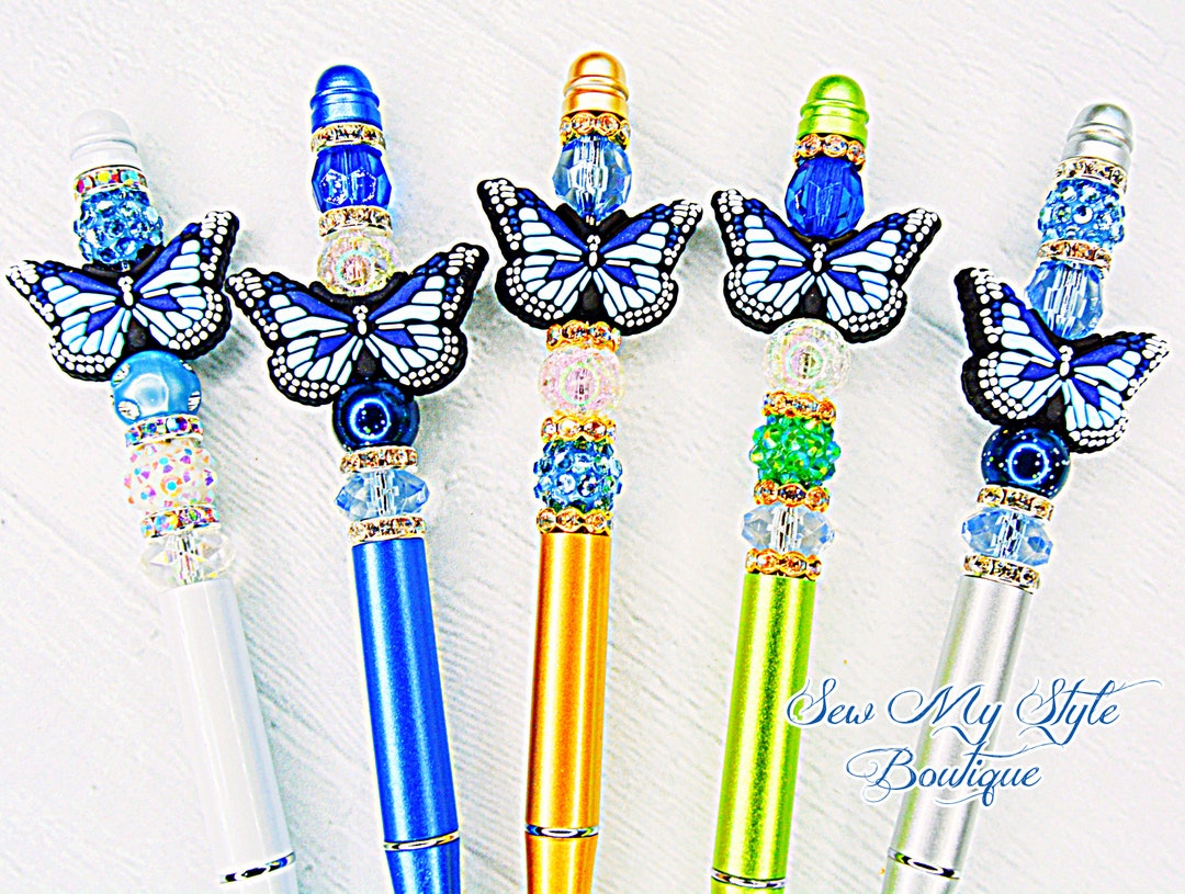 Gift for Friends/stationary Pen/journal Pen/blue Butterfly Friendship ...