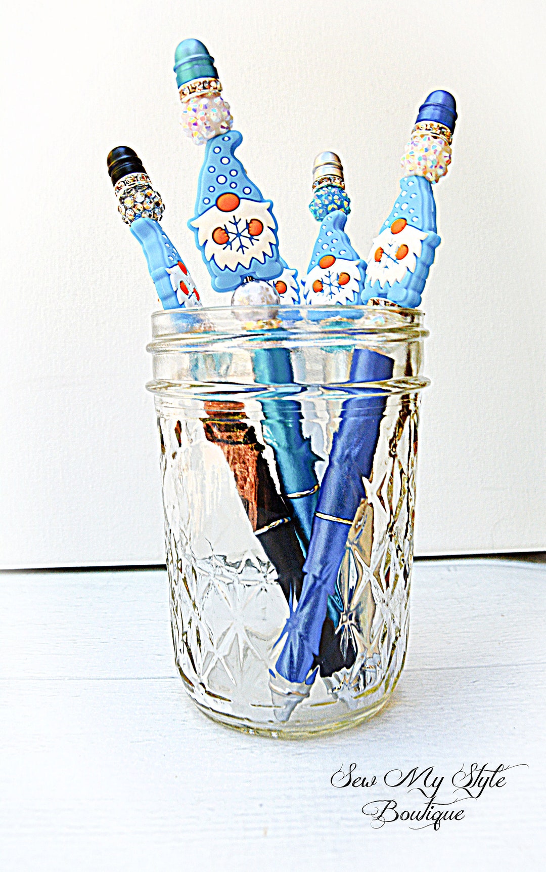 Gnome Snowflake Pens/gift Pen/journal Pens/gift for Friends/coworker ...