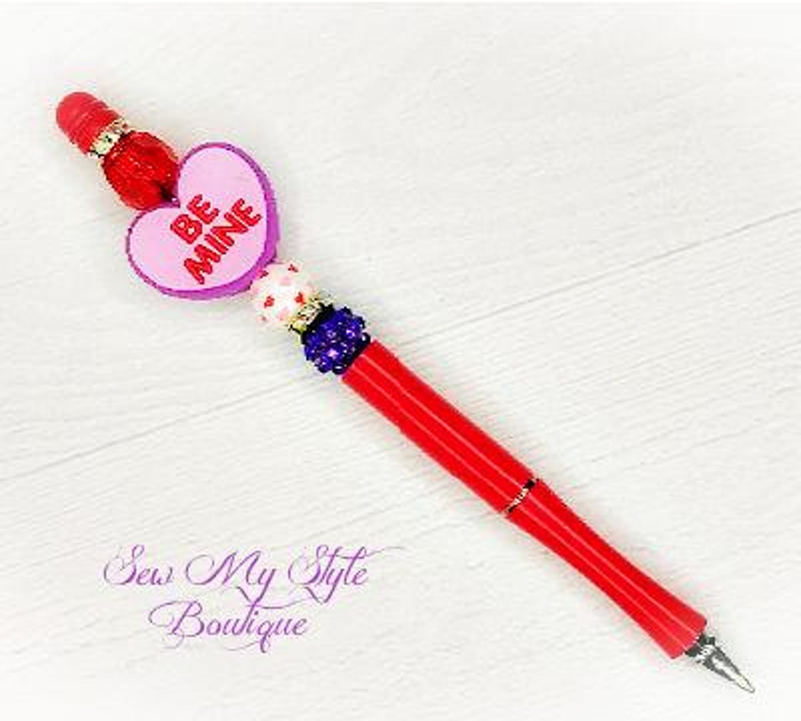 Heart Pens/valentine Heart Pens/gift for Friends/students/journal Pen ...