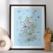 Animal Map of Scotland for Children and Kids, Scotland Map, Art Print ...
