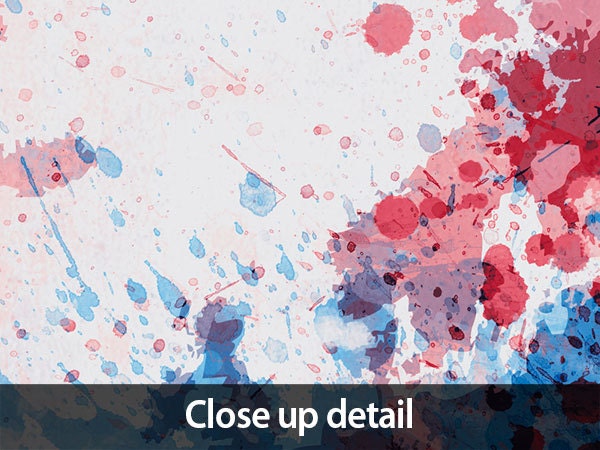 Paint Splashes Map of the World Map Art Print 148 | Etsy UK