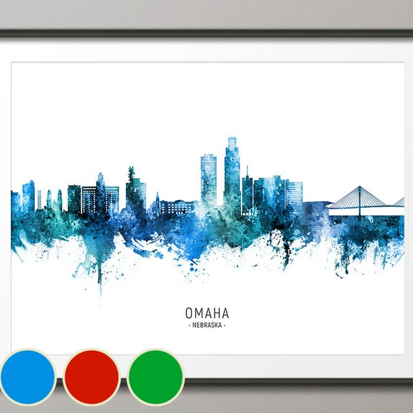 Omaha Skyline - Etsy