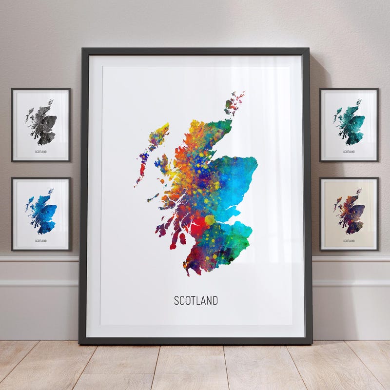 Scotland Poster - Etsy