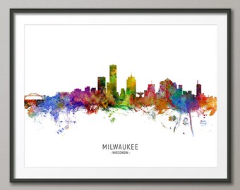 Milwaukee Poster - Etsy