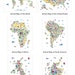 Animal Map of Scotland for Children and Kids, Scotland Map, Art Print ...