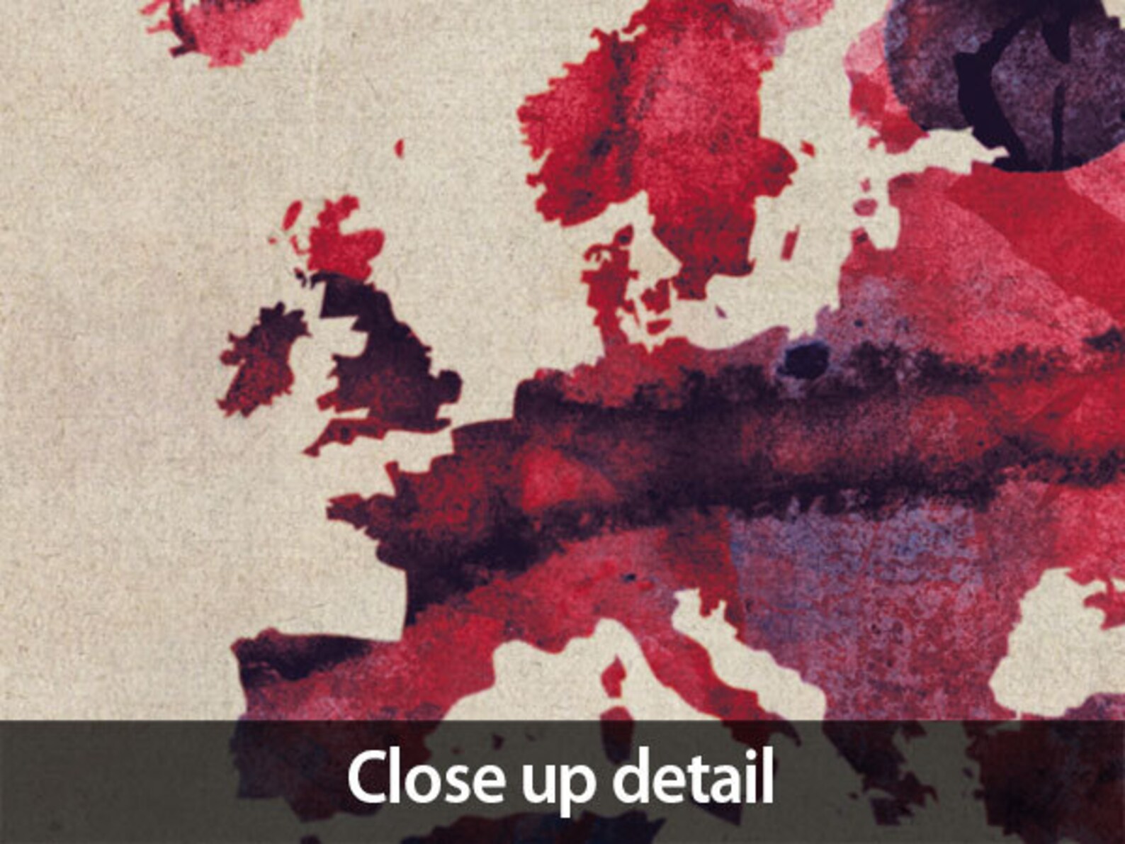 Watercolor Map of the World Map Art Print 103 - Etsy