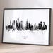 Coimbatore Skyline India, Cityscape Painting Art Print Poster CX 26256 ...