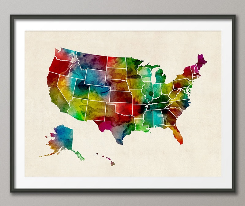 Paper, Party & Kids Papercraft Wall Art Digital United States Alabama ...