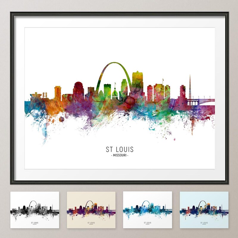St Louis Art - Etsy