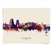 Coimbatore Skyline India, Cityscape Painting Art Print Poster CX (26256 ...