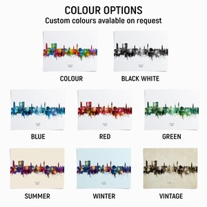 Lille Skyline France, Cityscape Painting Art Print Poster BX (23369) - Etsy